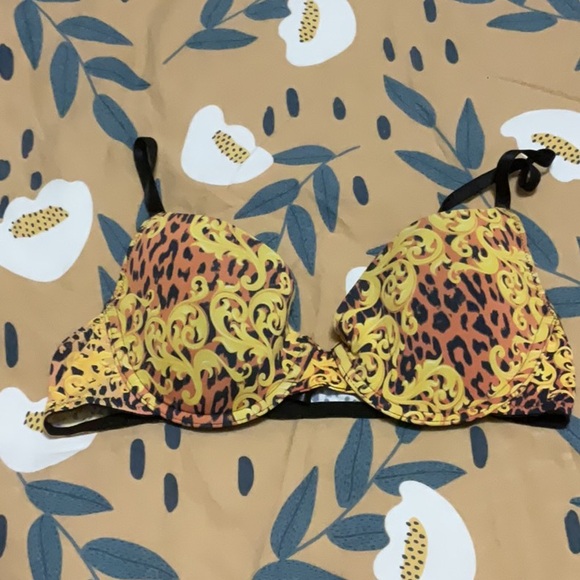 Versace | Intimates & Sleepwear | Versace V69 Leopard And Baroque Print ...